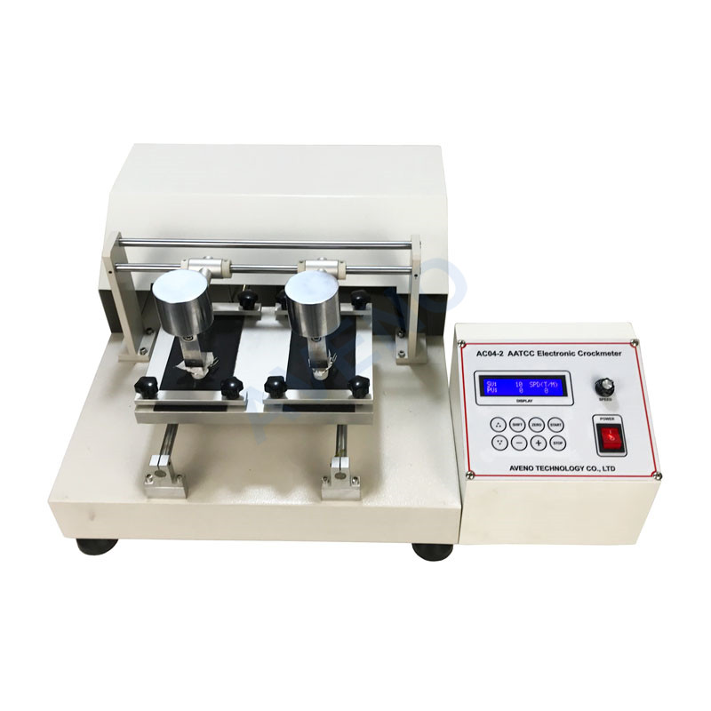 AC04-2-AATCC Electronic Crockmeter Test Steps